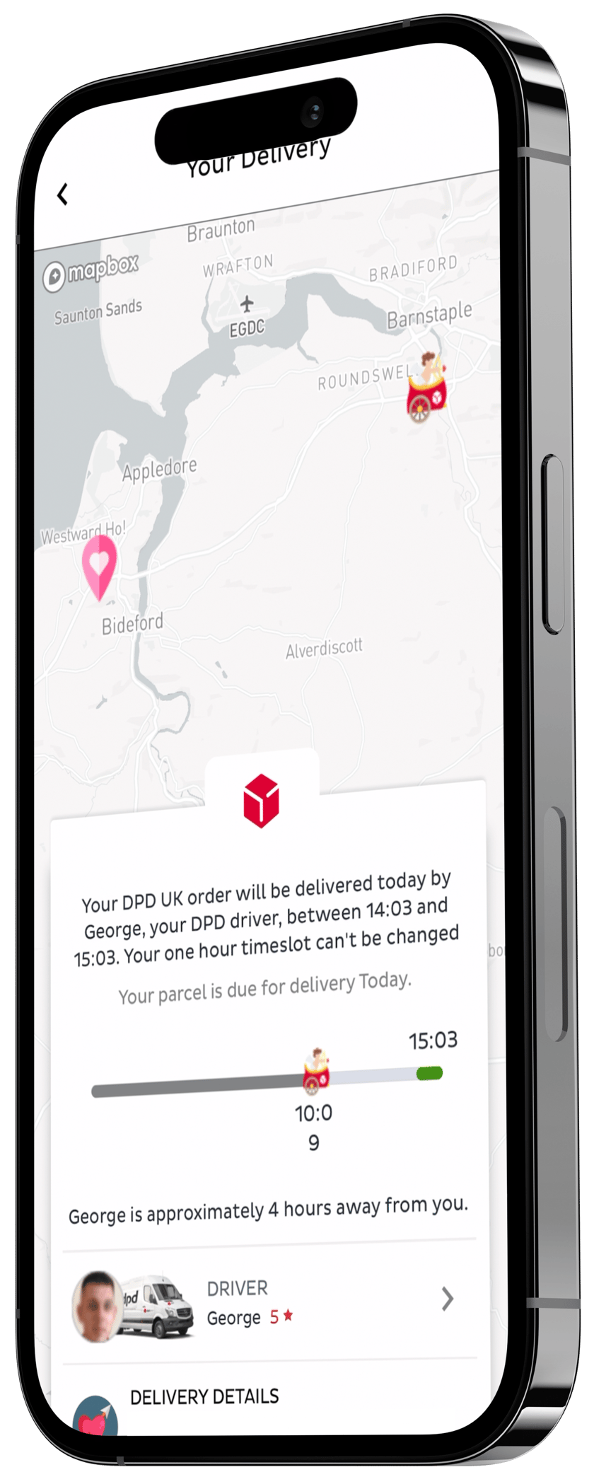 How to track your Tradeprint order with the DPD App