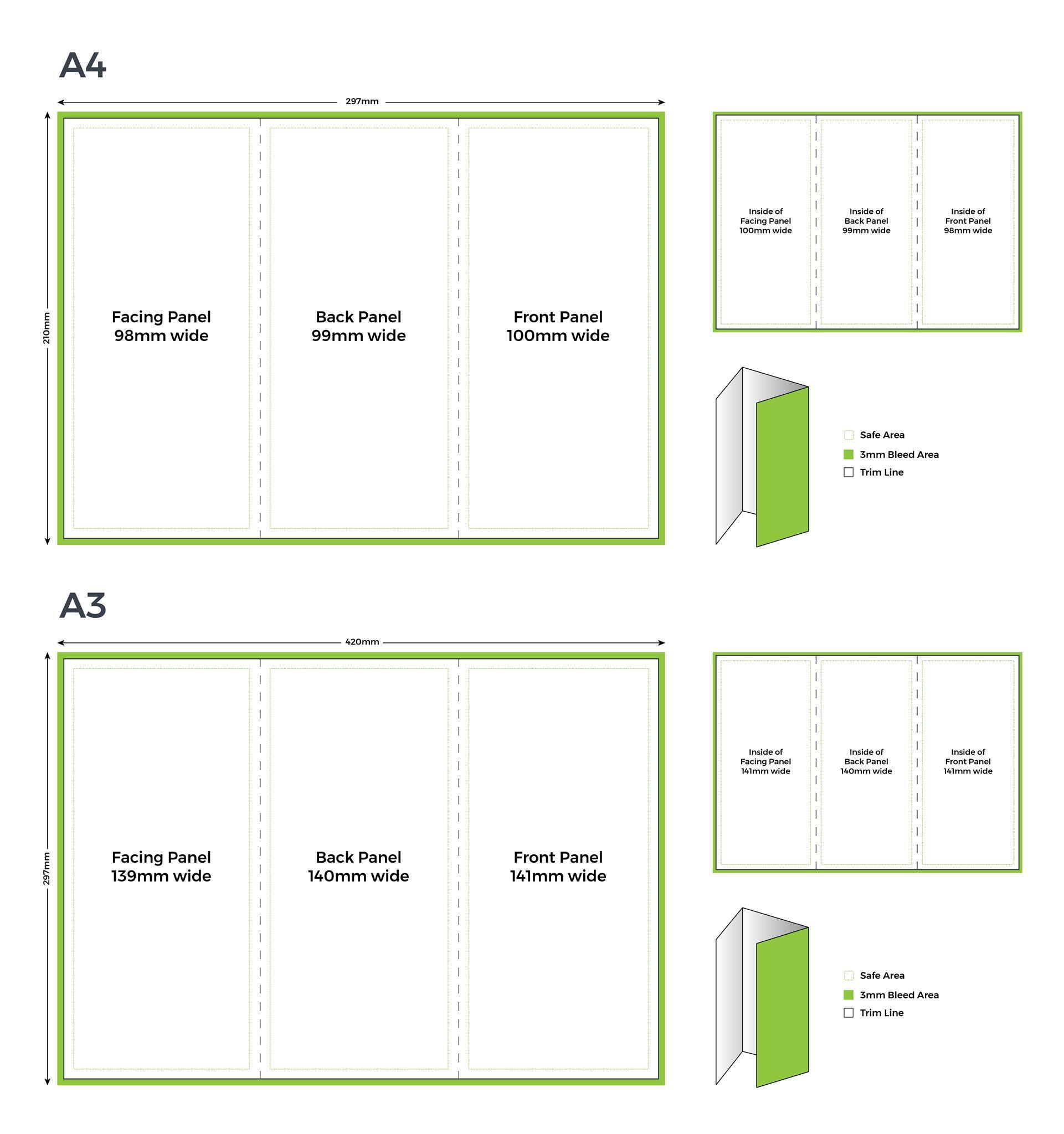 Trifold Templates